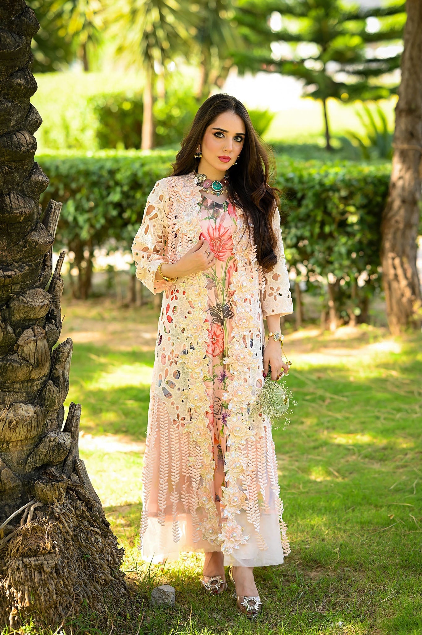 Lyric Qureshia Coats and Digital Printed Silk Interiors